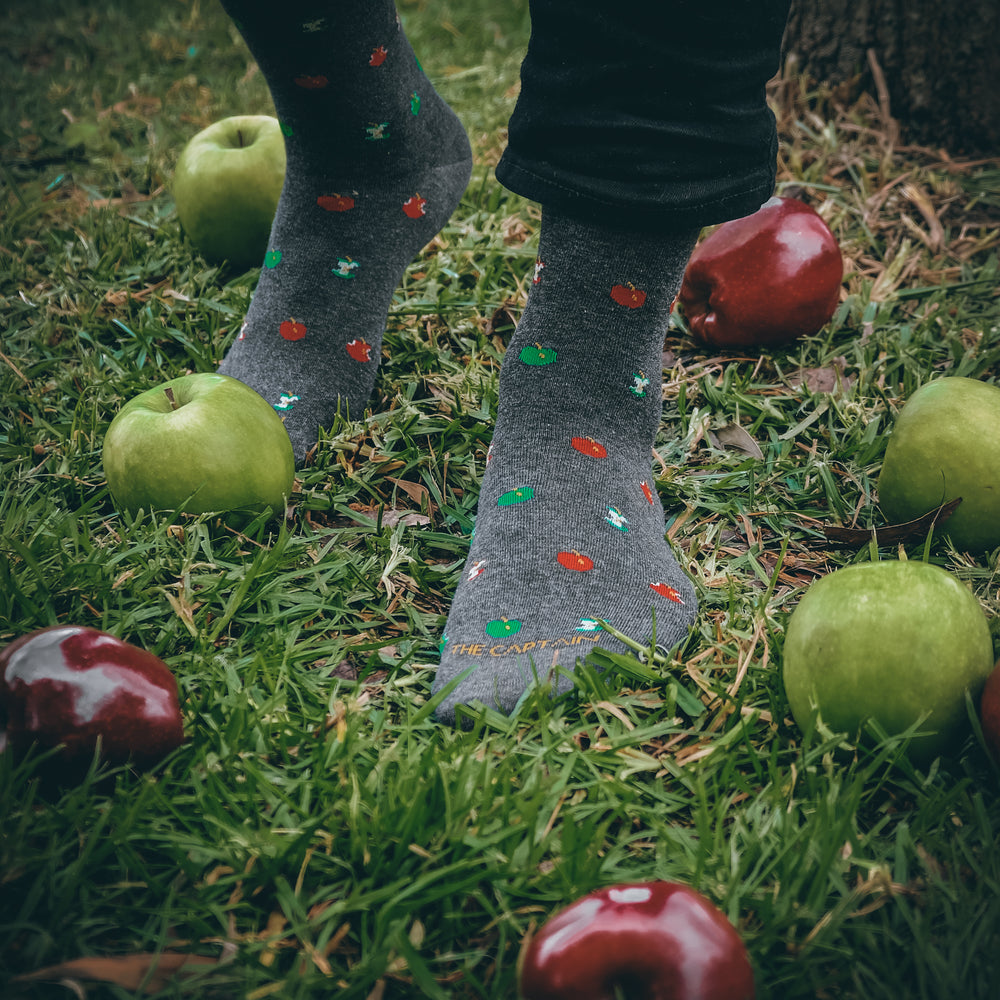 Apple Socks - Organic Cotton